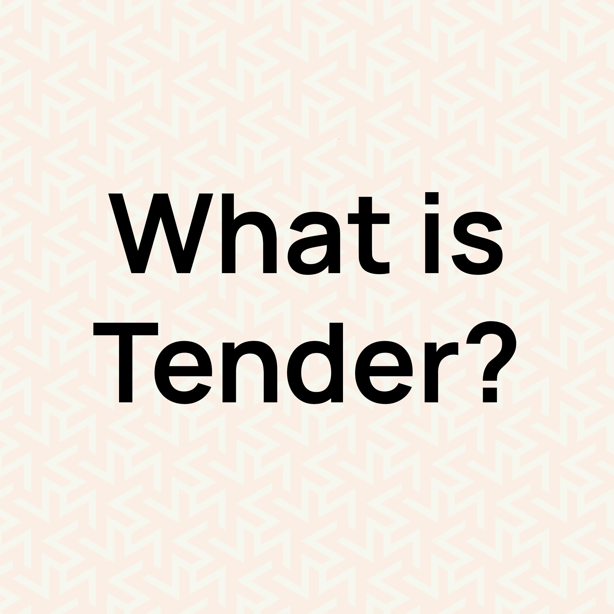 Tender Meaning in Business | A Complete Guide to the Process
